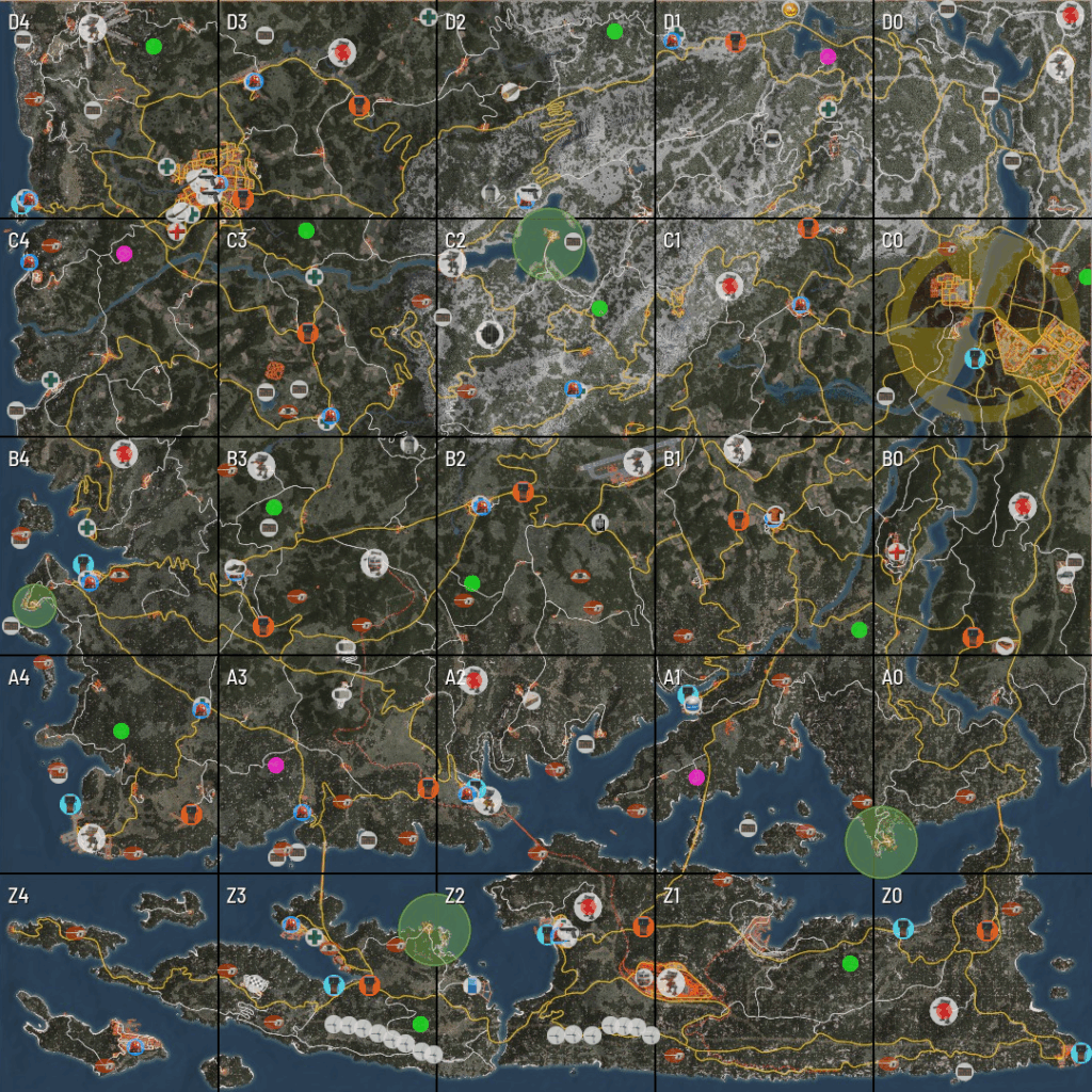 scum マップ – SCUM 攻略